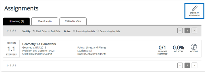 Big Ideas Math: Creating Assignments
